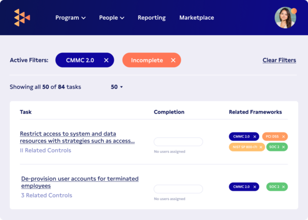 CMMC Cybersecurity Framework & Compliance | Carbide